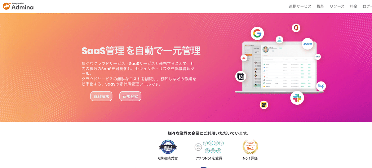 マネーフォワードAdminaでSaaS管理してコストカットした話｜T_Square