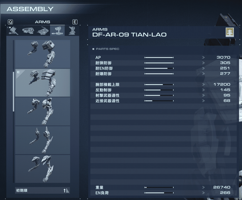 【AC6 1.04.1】大会環境のガチ戦用強パーツ解説｜東和正【社会人Vtuber】