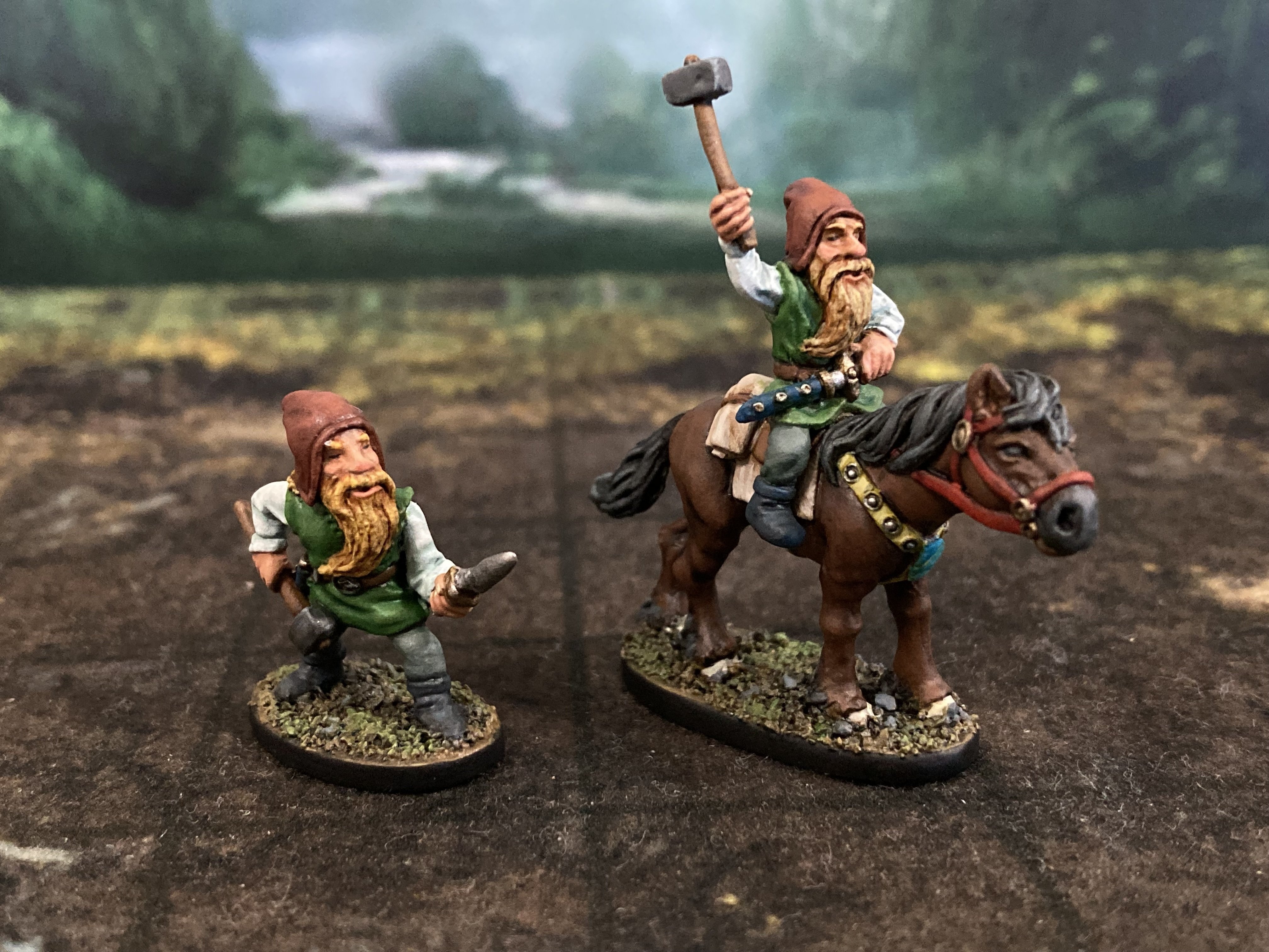 馬上および徒歩のドワーフ（グレナディア）｜きしみつ