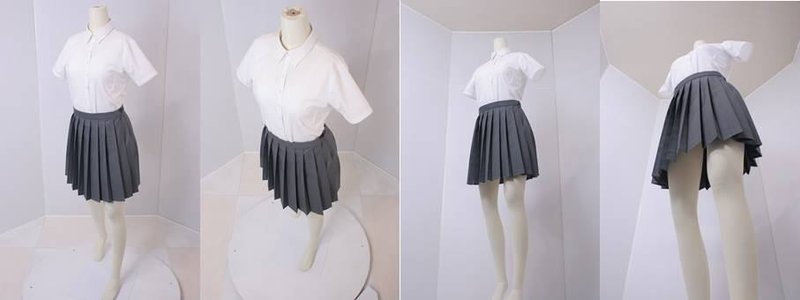 「マネキン回転ポーズ集ープリーツスカート」出版しました｜eiji roji