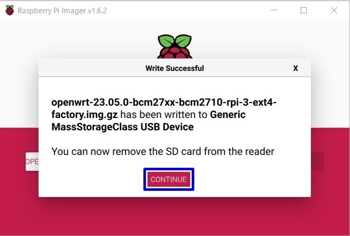 【Raspberry pi3】OpenWrt導入｜tango