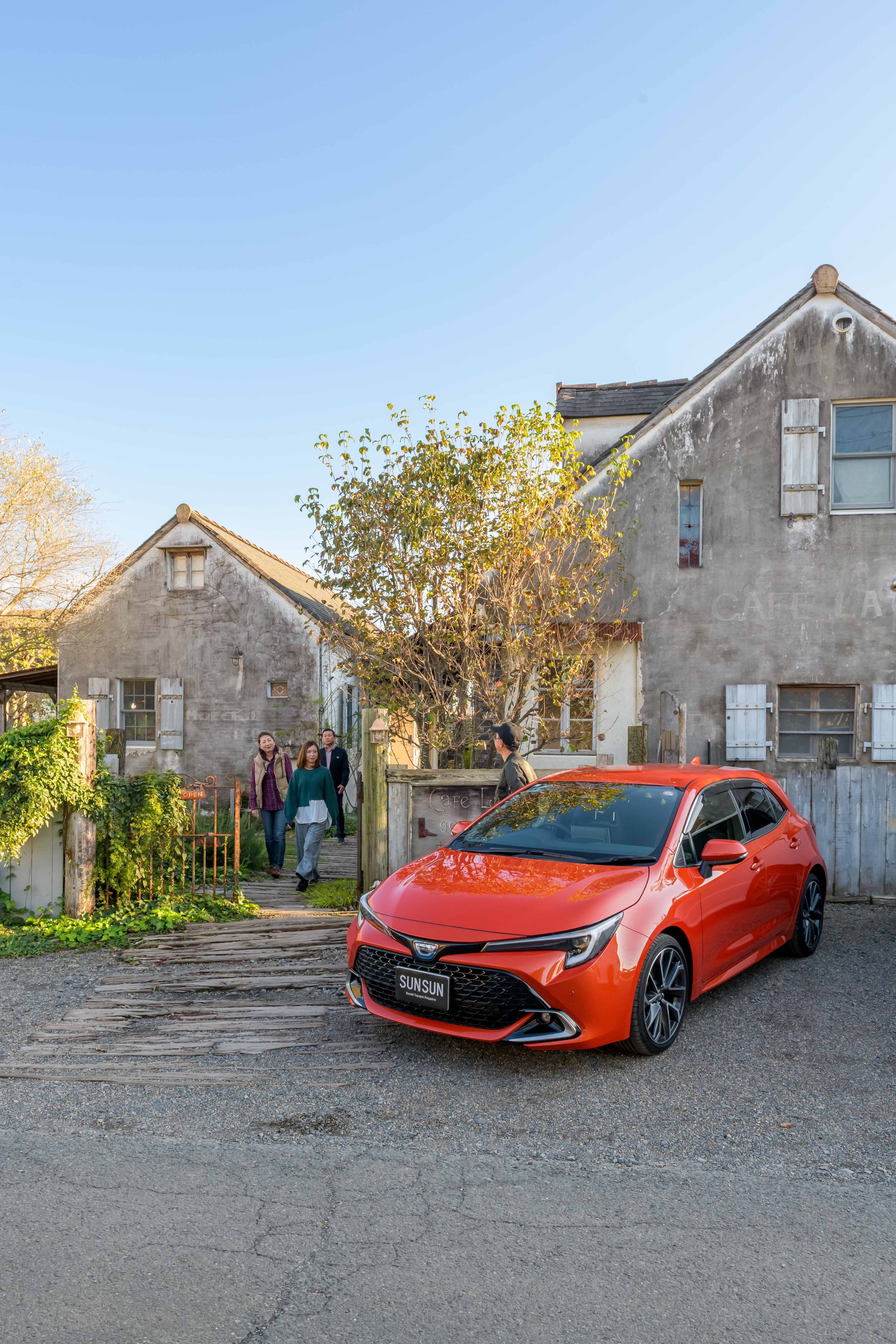 カローラ スポーツのある風景｜SUNSUN drive｜茨城トヨペット