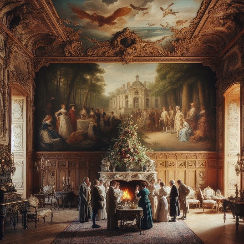 【使い方】Painting Auto Agent（SaySay.ai) : フランスの時代の転換点と伝統的な暖炉 / 英文プロンプトとコツも共有🎁｜Trgr / カラストラガラ | 哲学を ...