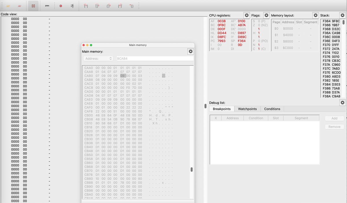 openMSXとopenMSX debuggerで開発を加速させよう｜MSXのZ80で何か作る
