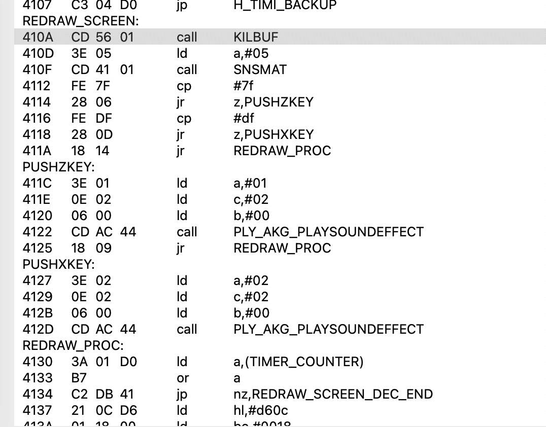 openMSXとopenMSX debuggerで開発を加速させよう｜MSXのZ80で何か作る