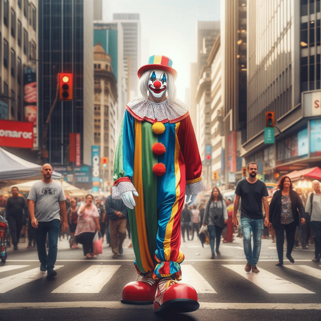 【AIイラスト/AIアート】ピエロを描きました！！｜gorojy