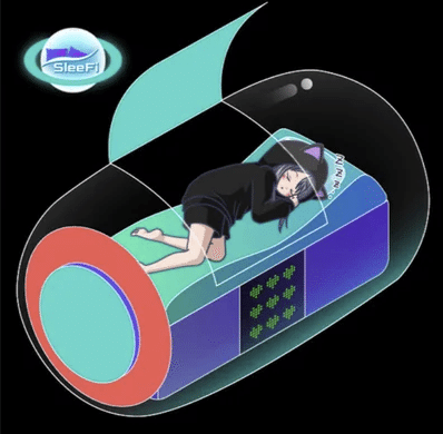 SleeFi の Megumi ベッド争奪戦｜rokuta