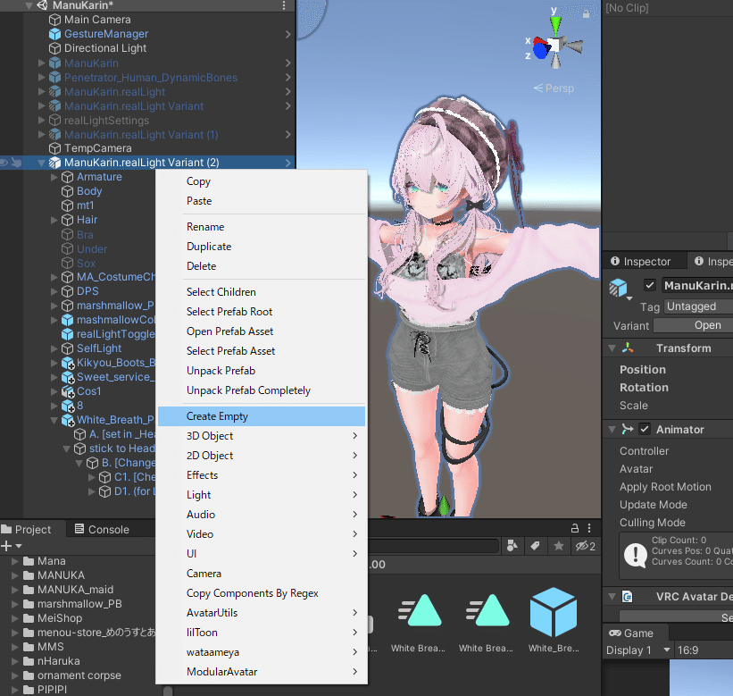 【VRChat】ModularAvatar非対応ギミックをMA対応させる方法・基礎編【マウス操作のみ】｜ささくらまな