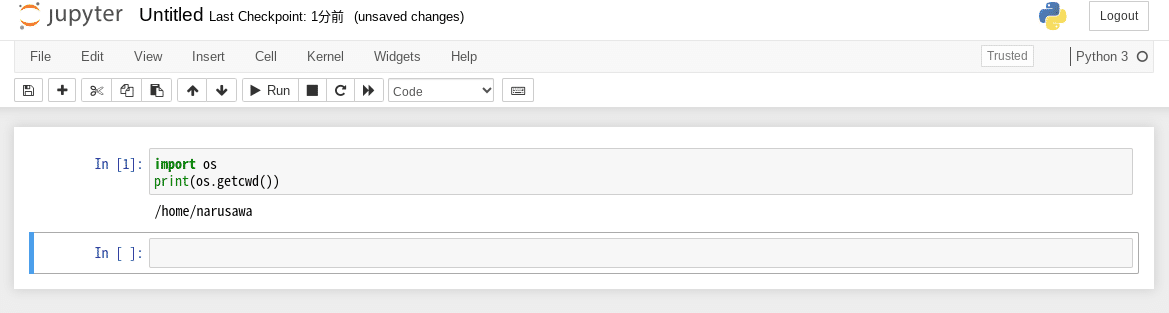 Chrome OS Flexを日常で使う（10）Jupyter（Python）編｜鳴沢