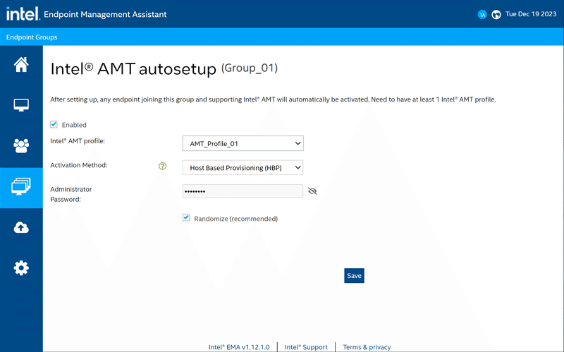 インテル® EMAでクライアントPCの管理を行う(設定編)｜vPro友の会