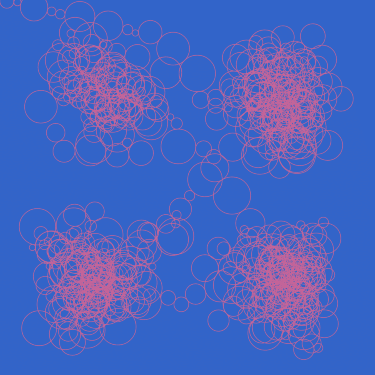 circleにひっつけてcircle｜yusaku