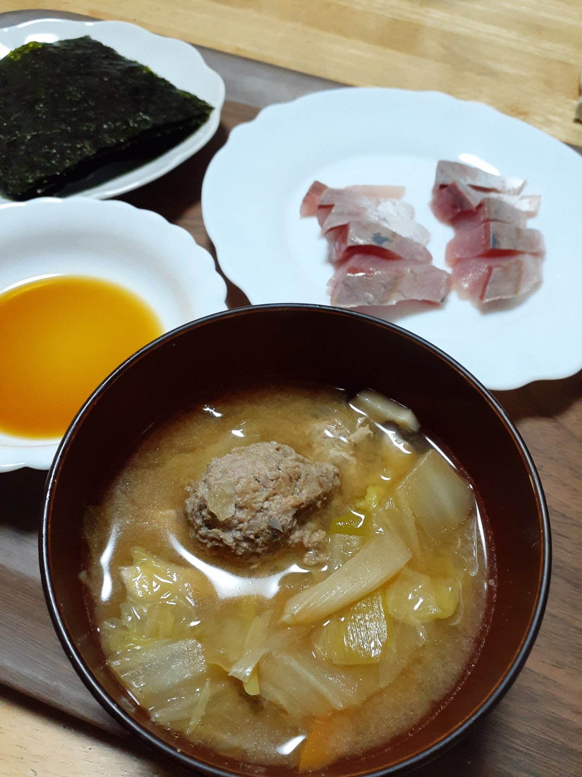 『イワシのつみれ汁』(塩分0.9g)｜guttyo