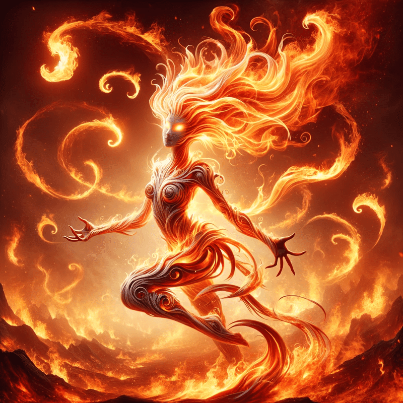 MS-005: Flame Dancer｜キャプテン・バーレナン😆🌈🎶したらばと野沢菜で構築された人型好酒猿