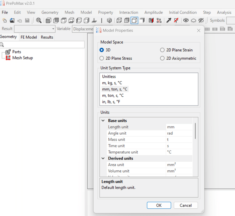 【PrePoMax】周波数応答解析やってみた｜物理・プログラミング・Python、Web制作・自己啓発