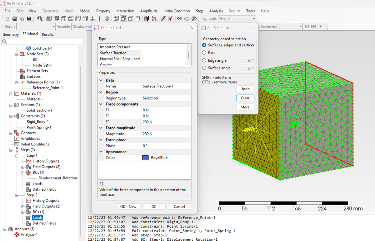 【PrePoMax】周波数応答解析やってみた｜物理・プログラミング・Python、Web制作・自己啓発