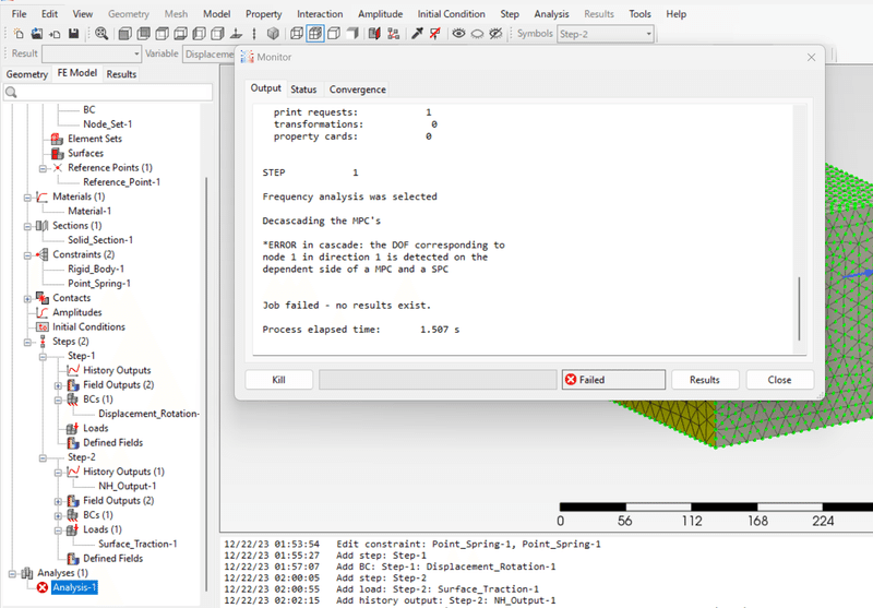【PrePoMax】周波数応答解析やってみた｜物理・プログラミング・Python、Web制作・自己啓発