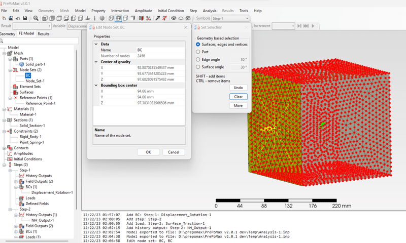 【PrePoMax】周波数応答解析やってみた｜物理・プログラミング・Python、Web制作・自己啓発