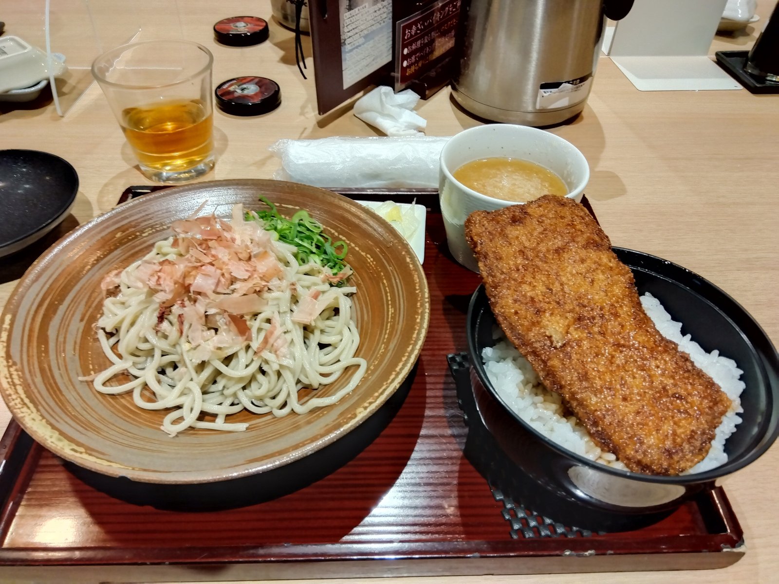 越前そばとソースカツ丼｜ryokichi