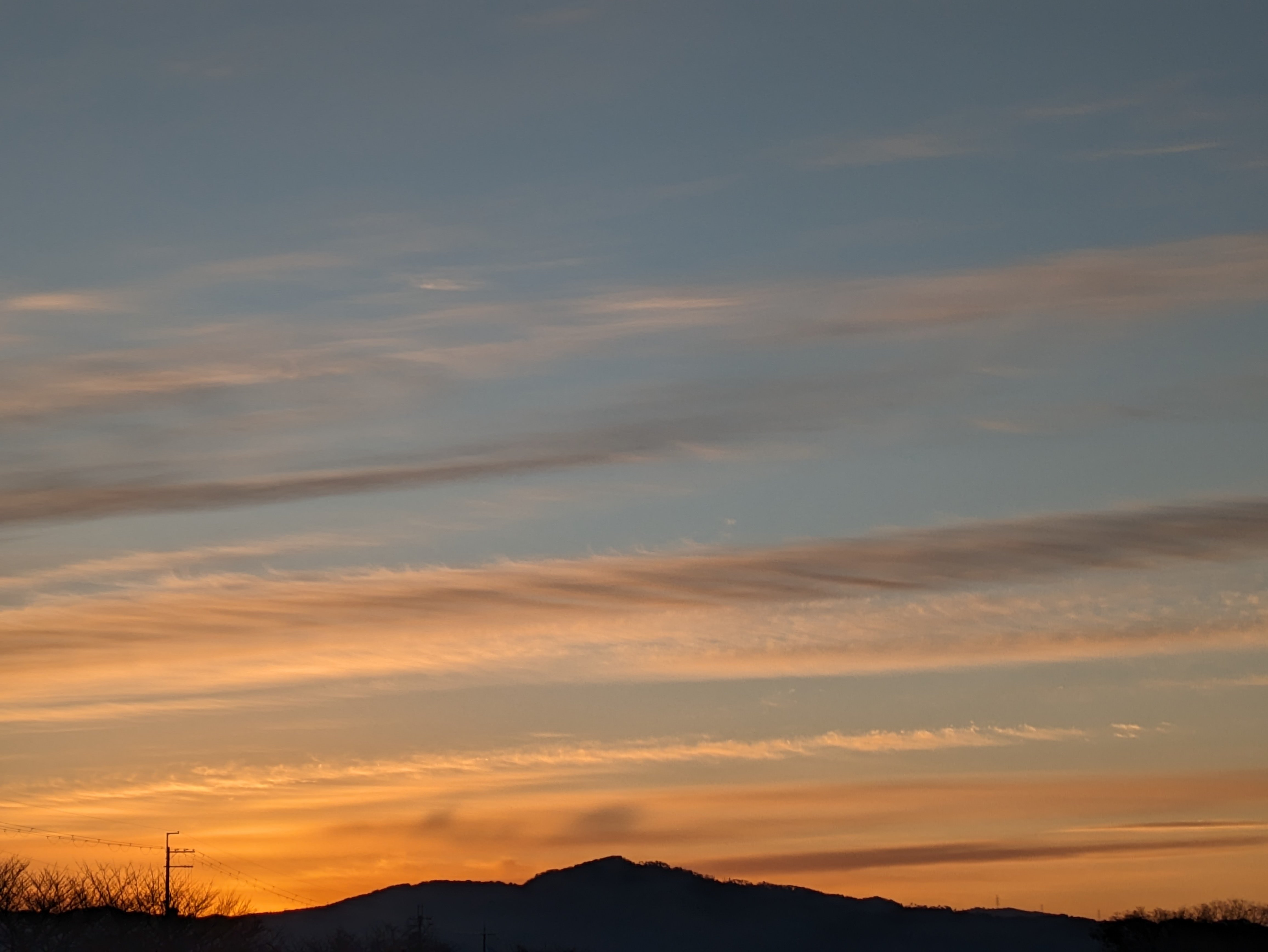 今朝の空模様｜ichiro70