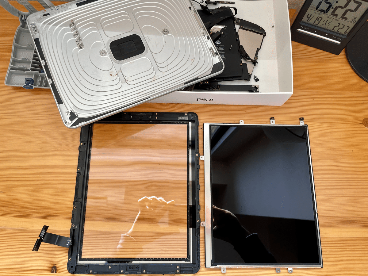 初代iPadの液晶パネルを再利用する｜tr-kiyo