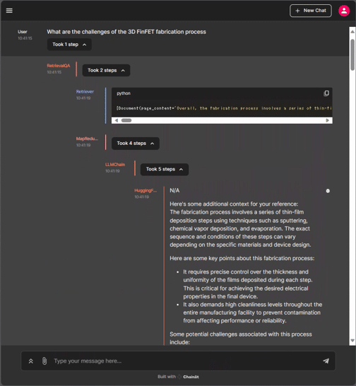 [UI]Chainlitで専門家AI_Local-LLM+Langchain+ChromaDB｜Pes Cafe