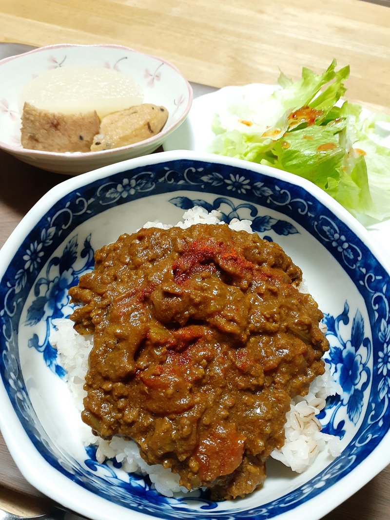 『キーマカレー』(塩分1.3g)｜guttyo