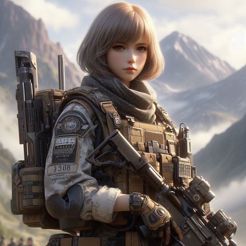 ＃今年のベストゲーム 勝利の女神NIKKE AI画像生成img2imgにアニスで挑戦。｜深見胡堂