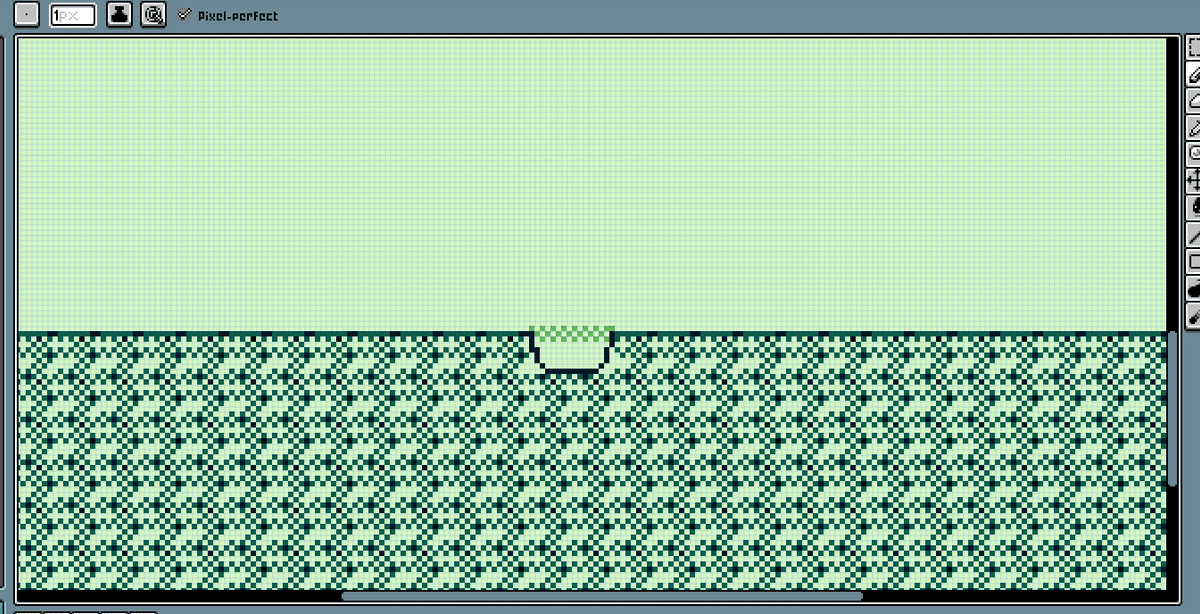 [#11]GB Studio ゲーム制作ログ｜GBVMで背景アニメーションを設定する_Part1｜Melano B(i/y)te Pixels