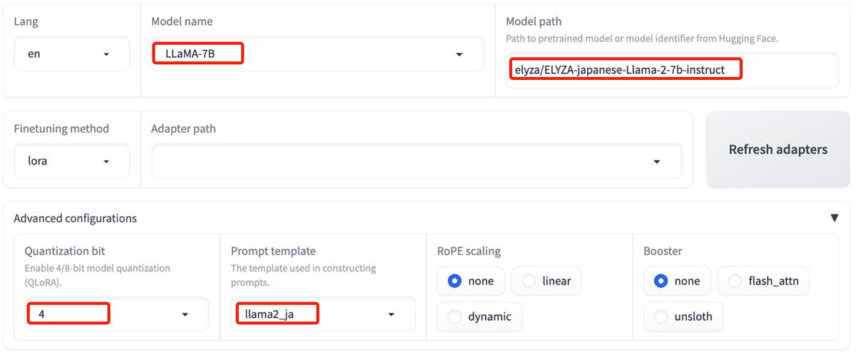 Google Colab で LLaMA-Factory を試す｜npaka