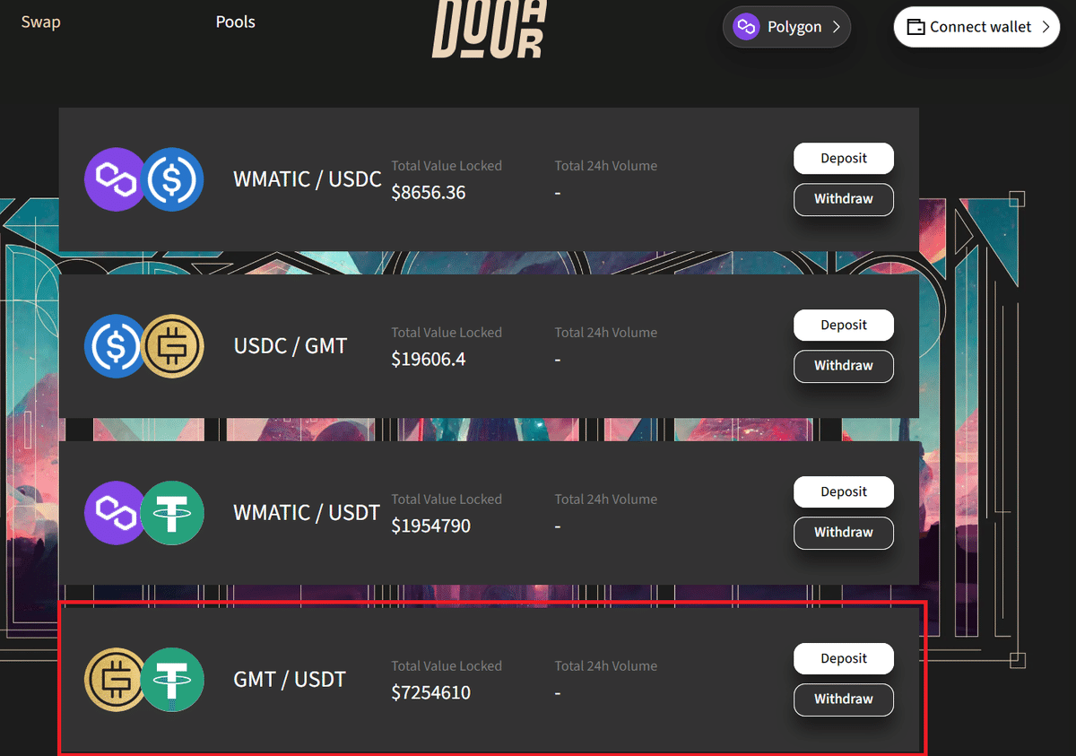 PolygonチェーンやETHチェーンGMTの交換方法｜バベ（cryptBBQ）