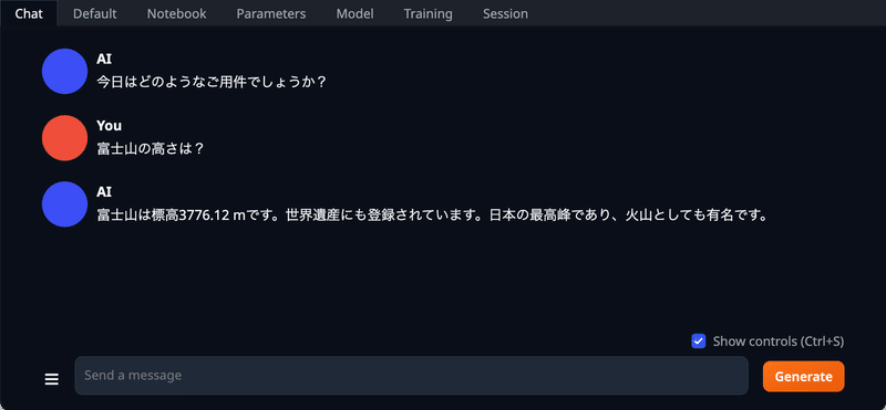 Google Colab で Text Generation WebUI を試す｜npaka
