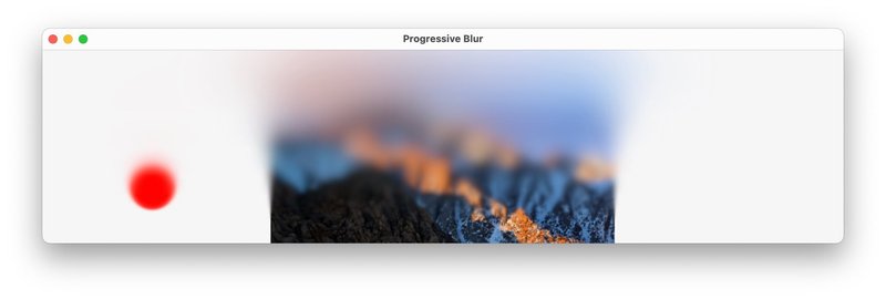 Progressive blur効果を用いたUI表現｜usagimaru