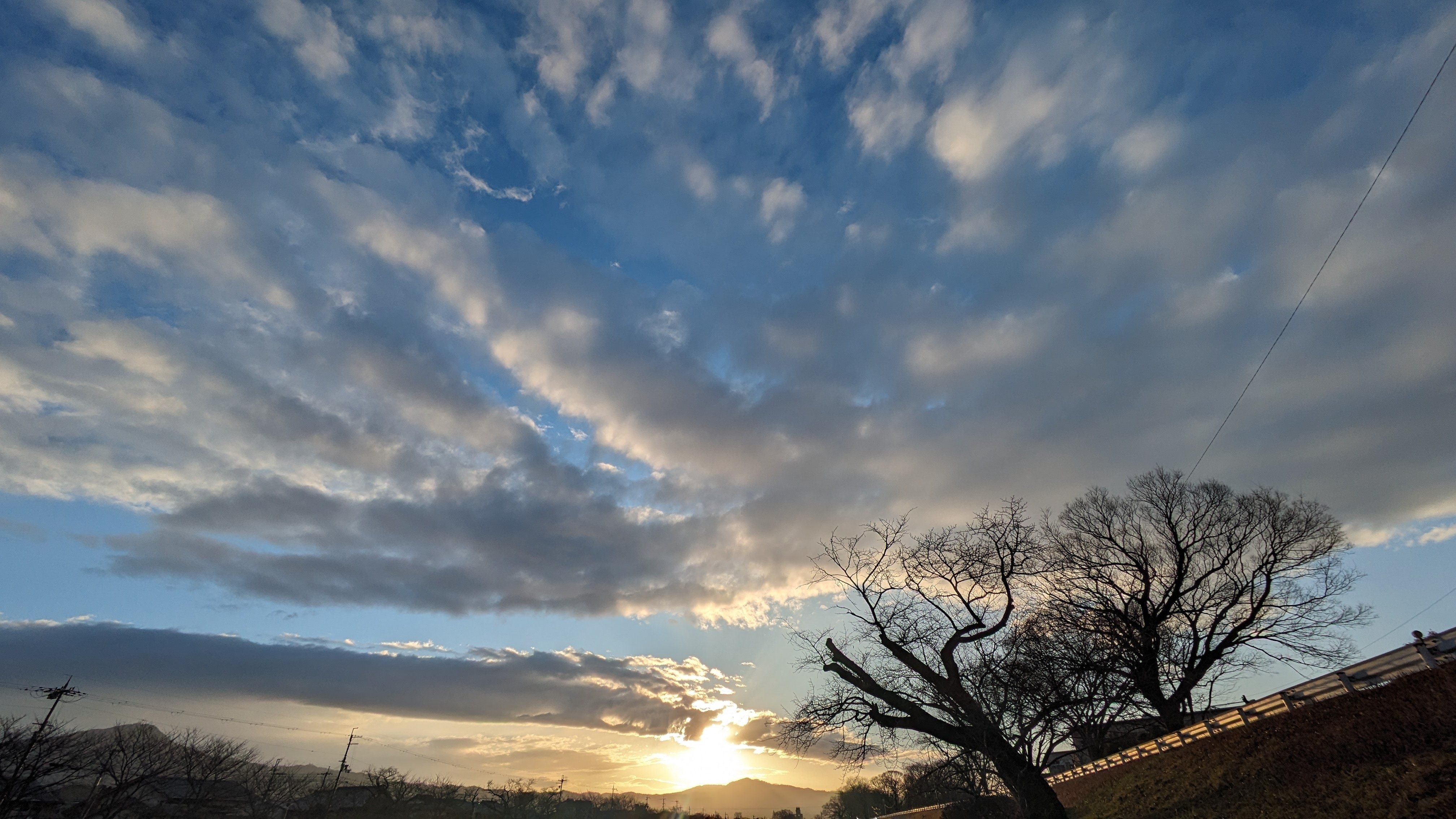 今朝の空模様｜ichiro70