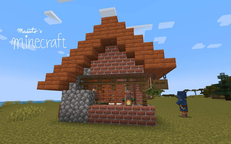 【マイクラ日記#4】肉屋開店【Minecraft JAVA1.20】｜まさと