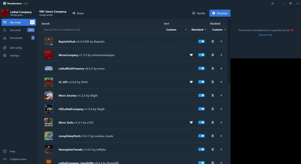 Lethal Company MOD導入方法【MoreCompany(最大32人),etc.】｜ぬる