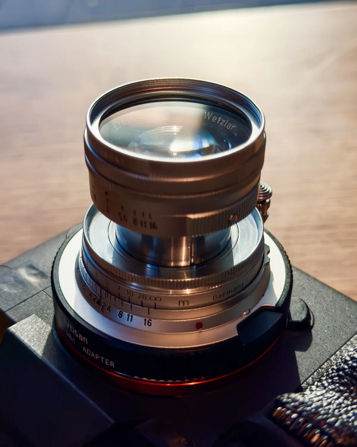 A Company Employee Buys an Old Lens (Collapsible Summicron)｜会社員とカメラ