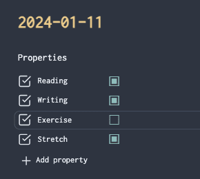 【Obsidian】Dataviewで手軽にHabit Trackerを作成する｜tlo_oly