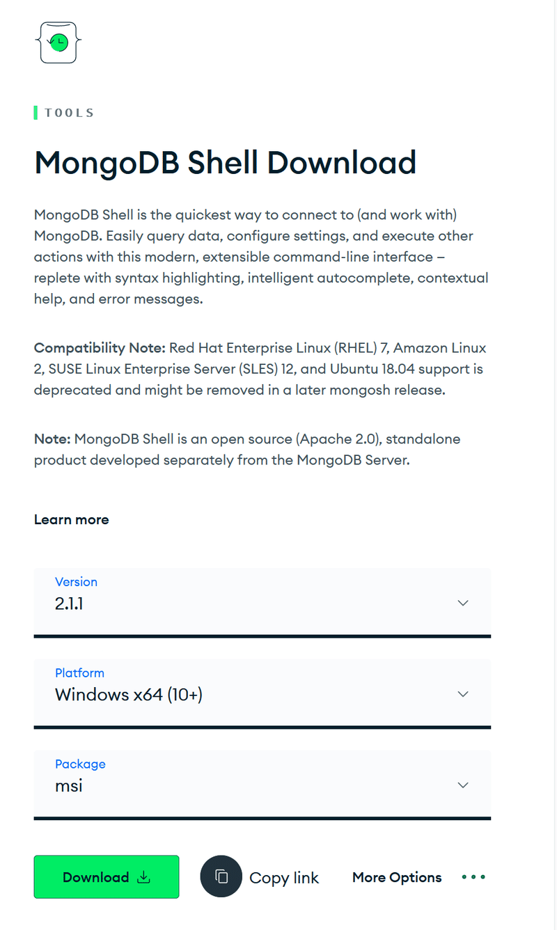 MongoDBをWindowsに導入する方法メモ｜猩々博士