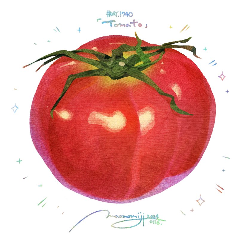 1740:Tomato』｜もみじ真魚/MaoMomiji