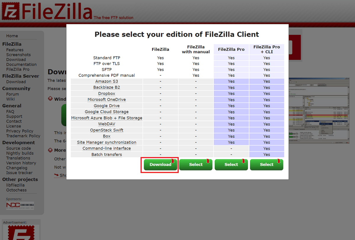 【インストールガイド】FileZilla｜Winスクール / DXリスキリングセンター【公式】