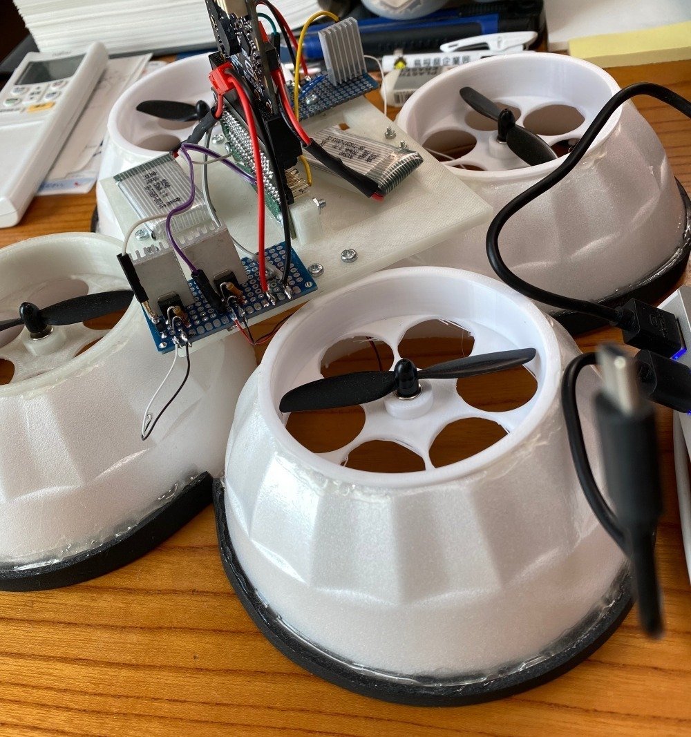 ホーバークラフトアップデート（その2）｜coderdojoisehara