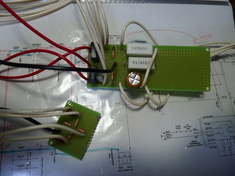 ほぼMATCHLESS DC30の製作 配線｜Lotus House Tube Amp