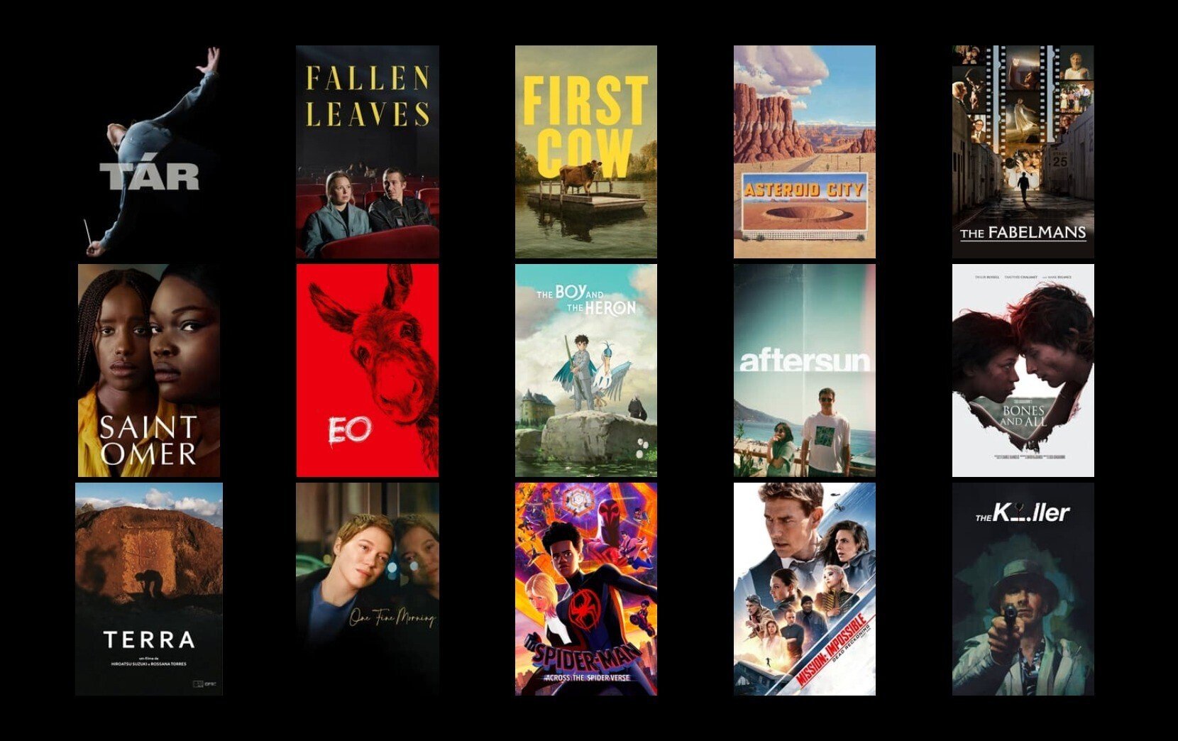 続きをみる 2023年の映画についての覚書