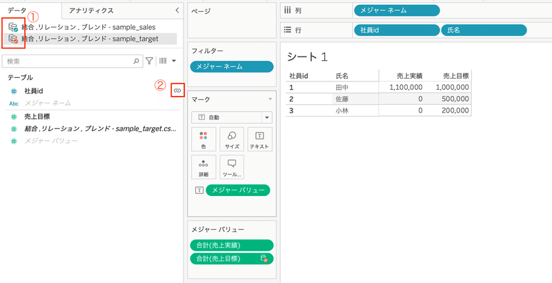 Tableauで結合、ブレンド、リレーションってどう違う？使い分けは？｜Takumi Mouri ｜ 毛利 匠