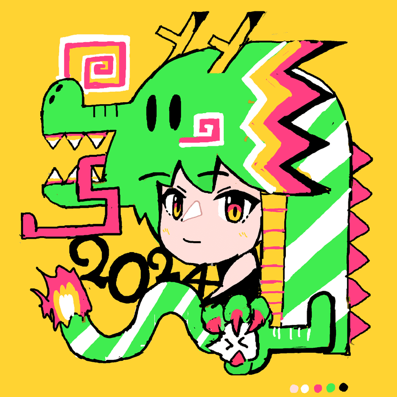 1月中旬までに投稿した作品のラフなど｜P1PE