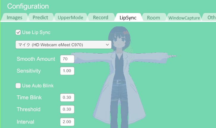 WebCamMotionCapture + TDPT(Windows版) + VSeeFace + VRoomでの環境設定について｜びすたん