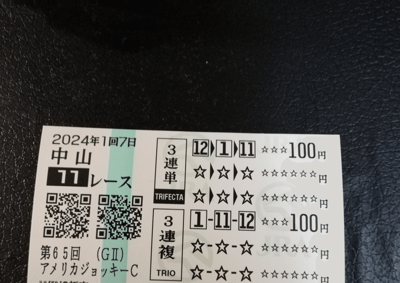 【AJCC杯の結果報告】｜福助