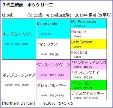 【アメリカJCC（G2）回顧~その先へ】血統篇｜Haya