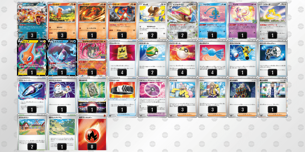【デッキ考察】徹底考察！新レギュ圧倒的Tier1確定！？リザードンexデッキまとめ【サンプルリスト有】約10000字｜オカダ