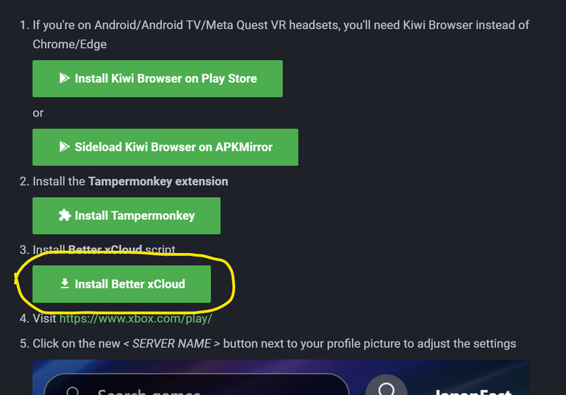 【導入解説】「Better xCloud」 ブラウザ版Xbox Cloud Gamingの機能拡張スクリプト｜アタック